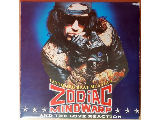 LP ZODIAC MINDWARP - Tattoed Beat Messiah (1988) MINT