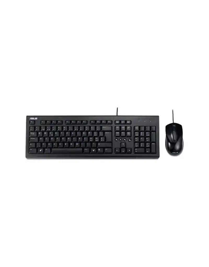 Tastatura+Miš Asus U2000 YU Crna