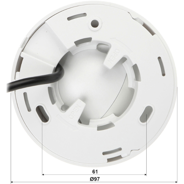 Dahua HAC-HDW1200TMQ-A-0280B-S5 HDCVI 2Mpix 2.8mm, FULL HD eyeball kamera