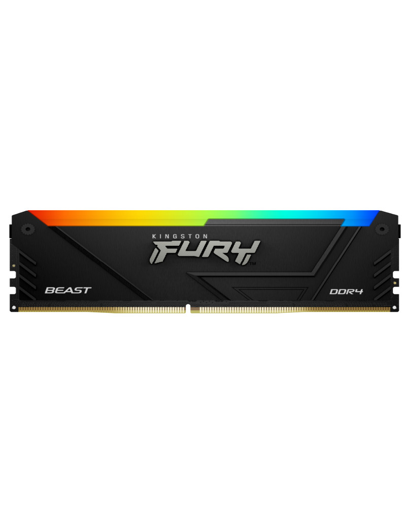 KINGSTON DIMM DDR4 16GB 3200MT/s KF432C16BB2A/16 Fury Beast RGB