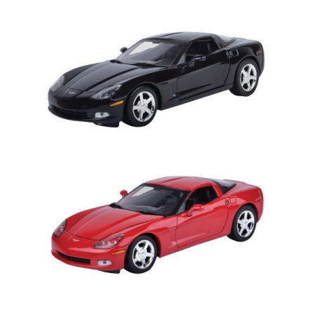 Metalni auto 1:24 2005 gm chevrolet corvette c6 mix ( 25/73270 )