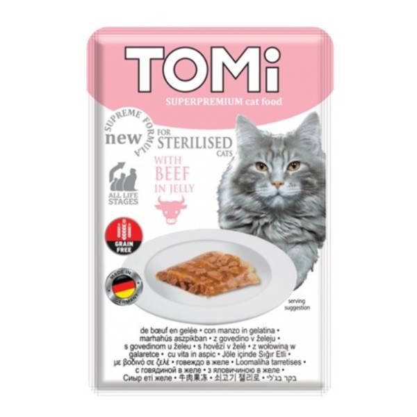 Tomi sos sterilisane mace – Govedina 85g