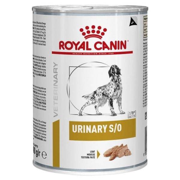 Royal canin Urinary S/O dog 410g konzerva