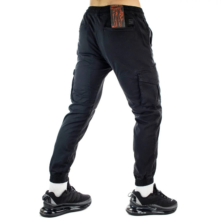 ALPHA INDUSTRIES PANTALONE COTT BLK