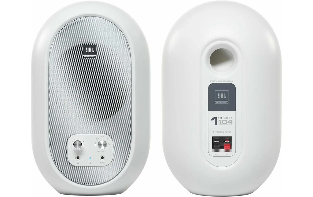 JBL Bluetooth zvučnici 104-BT WH, Beli