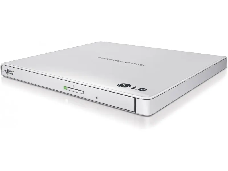 LG Eksterni DVD Rezač Slim + USB R/RW Hitachi GP57EW40 beli