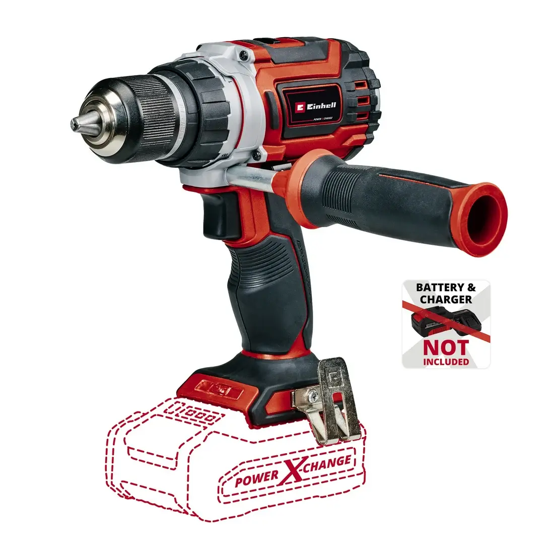 Einhell Batteri Impact Drill šrafciger 60 Nm Pover Ks-Change TE-CD 18/60 Li-I Bl-Solo