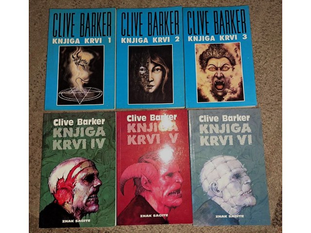 Klajv Barker - Knjige krvi 1-6