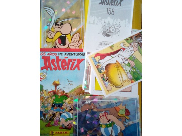 ASTERIX 65 YEARS OF ADVENTURES(2024) Sličice na komad