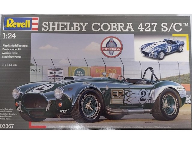 Maketa automobila Shelby Cobra 427 S/C 1/24 Revell