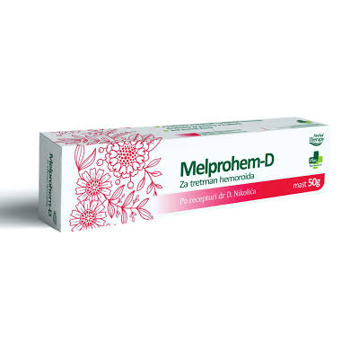 Melprohem-D Mast za tretman hemoroida 50 g