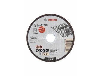 BOSCH Ravna rezna ploča Standard for Inox - Rapido