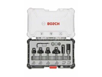 BOSCH Komplet glodala 6/1/ Trim&amp;Edging držač od 8 mm