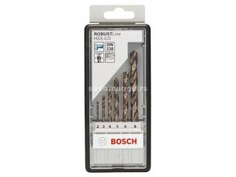 BOSCH Set burgija za metal 6/1 Robust Line HSS-Co/ 28 mm