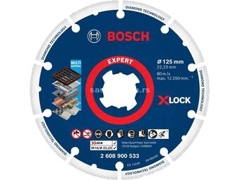 BOSCH EXPERT Dijamantska ploča za sečenje metala Best for Metal 125 x 22/23 mm