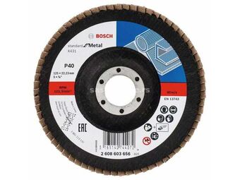 BOSCH Lamelni brusni disk za metal X431 125 mm G40