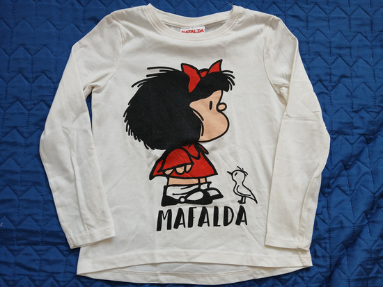 Nova original Mafalda majica dugih rukava, 128