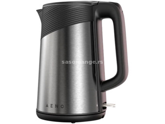 AENO Electric Kettle EK3: 1850-2200W, 1.7L, Strix, Double-walls, Non-heating body, Auto Power Off...