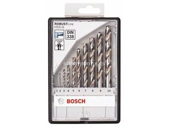 BOSCH Set burgija za metal 10/1 Robust Line HSS-G/ 135/ 110 mm