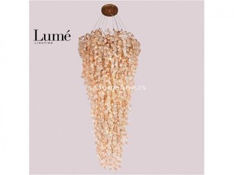 LUNA 205 LUSTER 25*G9 BRONZA