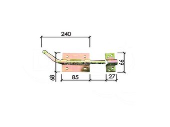 DABEL 320 reza za vrata 240/ 85x68/27x66mm&nbsp;