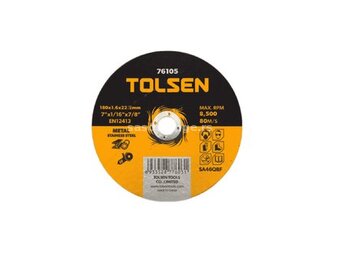 TOLSEN rezna ploča 180x1.6x 22.2 mm 76105