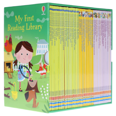 My First Reading Library By Usborne 50 Books Collection Boxset