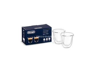 DE'LONGHI Čaše set za espresso providne DLSC310 2/1