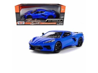 Metalni auto 1:24 2020 CORVETTE C8