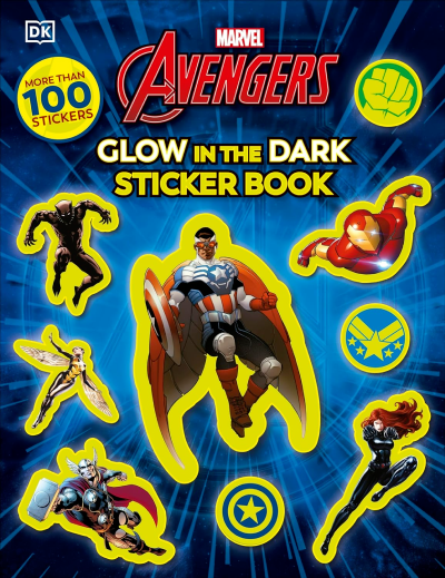 Marvel Avengers: Glow in the Dark Sticker Book