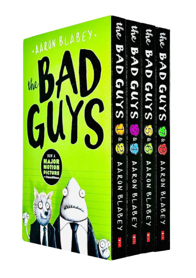 The Bad Guys Episodes 1-8 Collection 4 Books Set