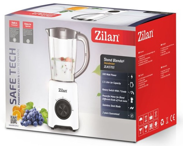 Zilan Blender ZLN3703 zapremina 1.5l 500 W, 2 brzina pulse