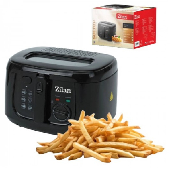 Zilan ZLN2317 Friteza kapacitet 2.5L, 1800W, crna