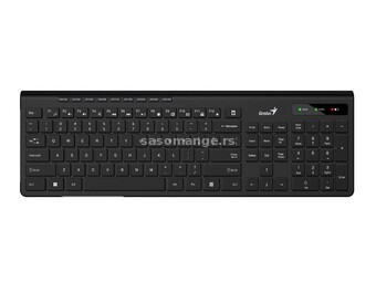 SlimStar 7230 USB US wireless crna tastatura