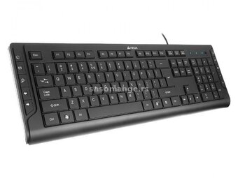 A4 TECH KD-600 X-Slim Multimedia USB YU crna tastatura