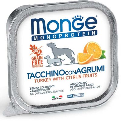 Monge Monoprotein Ćuretina i Citrusi 150g