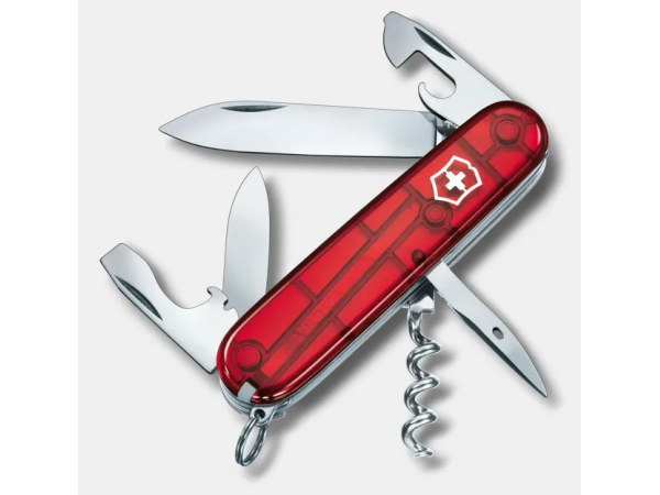 NOŽ VICTORINOX SPARTAN 91 RED TRANSPARENT