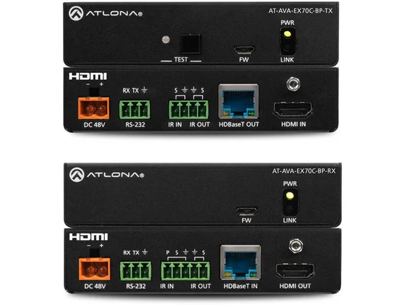 Atlona HDBaseT extender kit AT-AVA-EX70C-BP-KIT