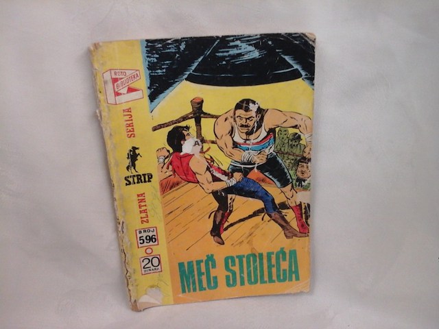 Meč stoleća broj 596 Zagor Zlatna serija  ZS