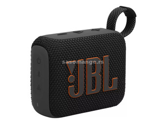 JBL GO 4 Black Bluetooth Speaker