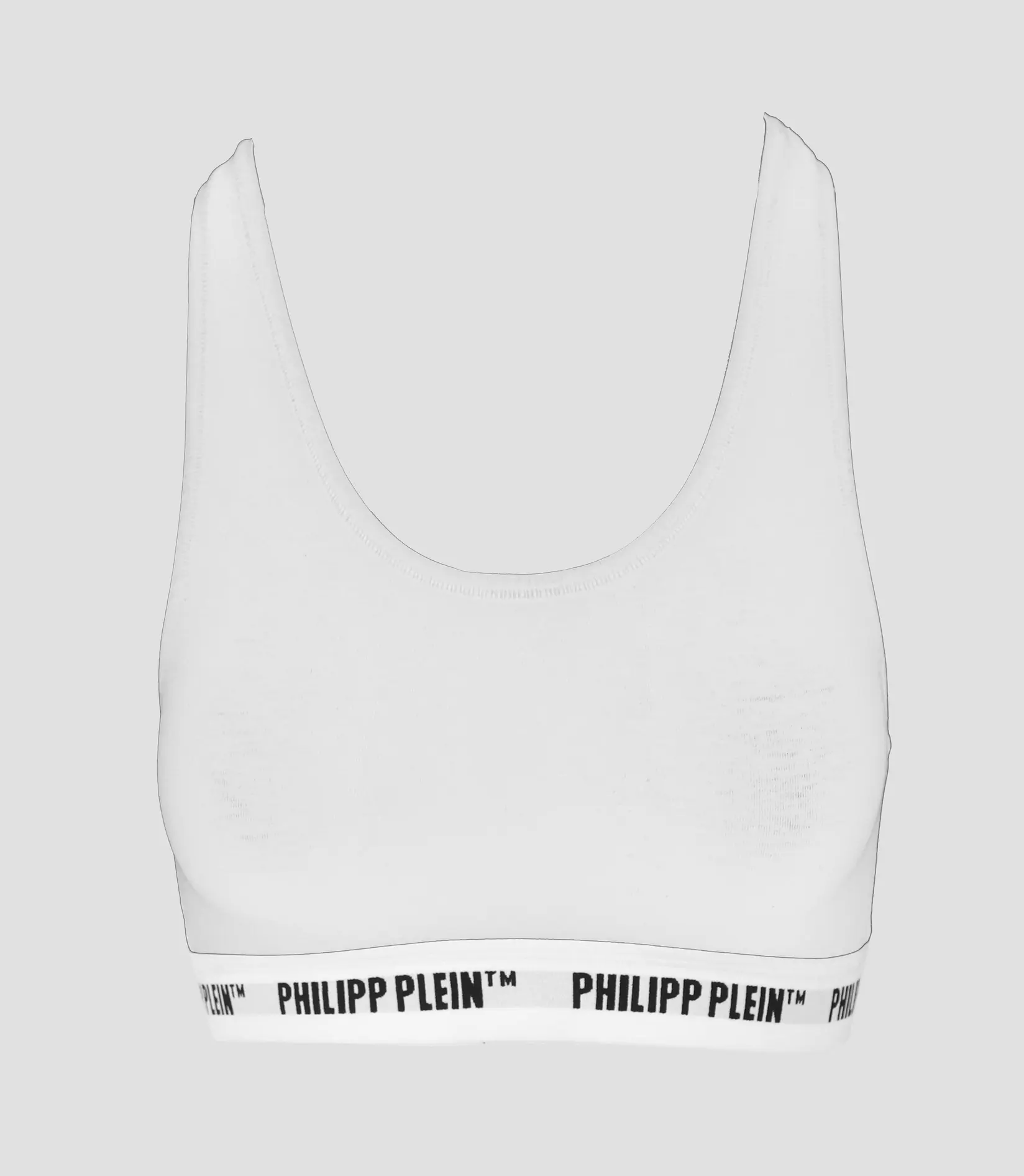 PHILIPP PLEIN Ženski sportski top beli