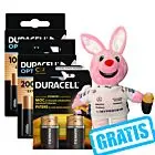 Duracell Baterije AA + AAA + C + poklon plišani zeka