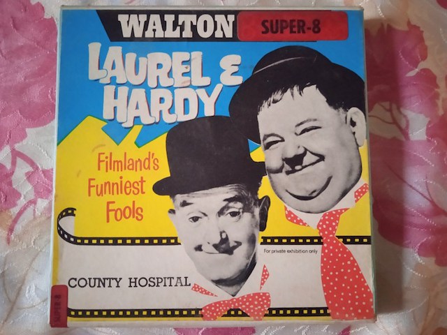 Laurel &;; Hardy: Country Hospital, film super 8