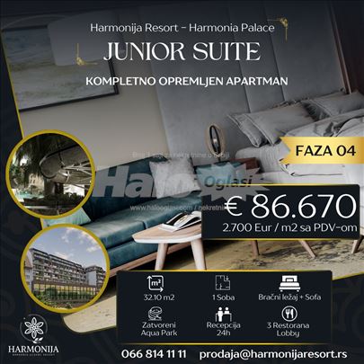 Harmonija Resort - Faza 04 - Junior Suite