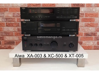 Aiwa XA-003 &amp; XC-500 &amp; XT-005