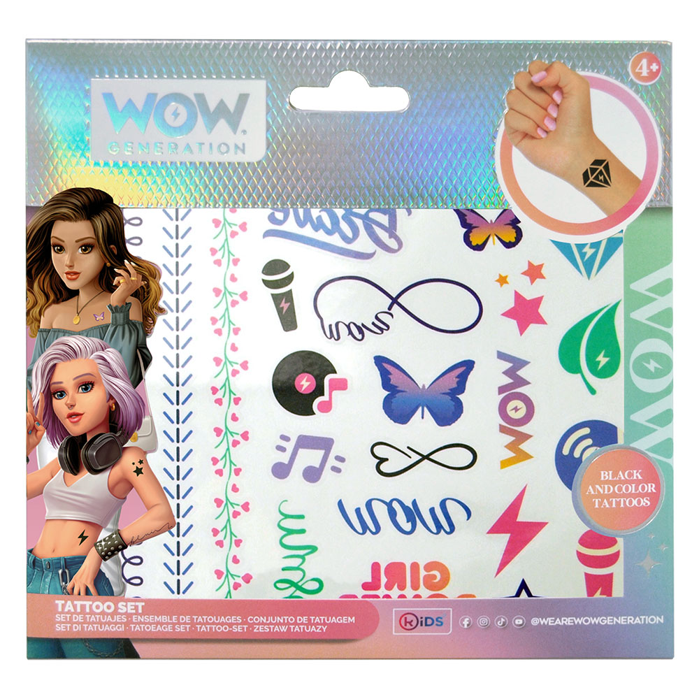 WOW Generation set tetovaža
