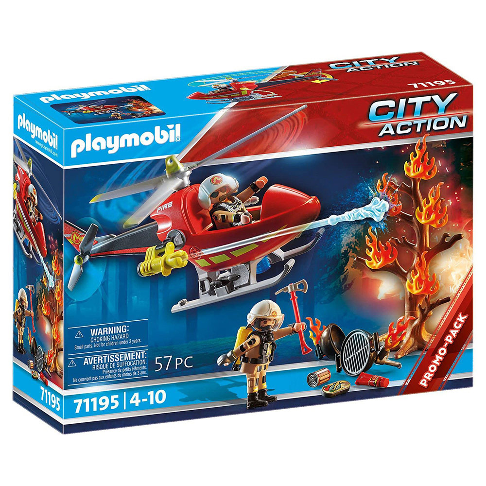 Playmobil City Action Vatrogasni helikopter