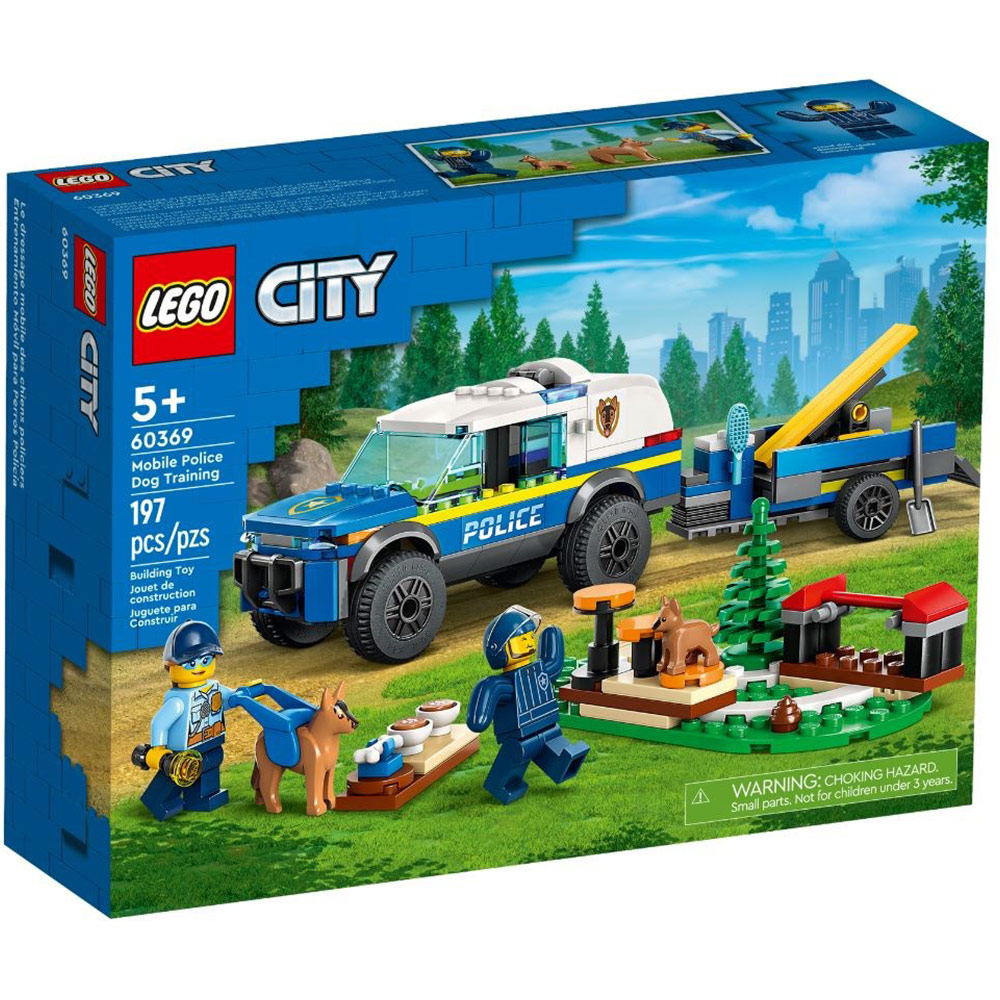 LEGO CITY Terenska obuka policijskih pasa