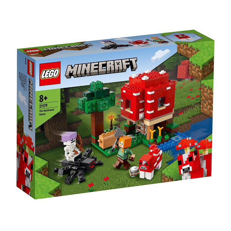 LEGO MINECRAFT Pečurka kuća