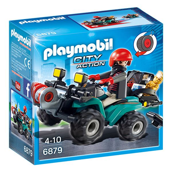 Playmobil Policija: Pljačkaško vozilo sa plenom